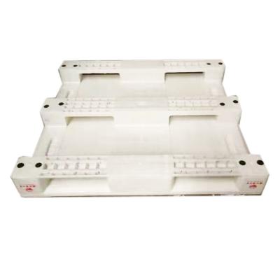 China Euro Standaard Maagdelijke HDPE Witte Plastic Pallets 1000*1000 1100*1100 Te koop