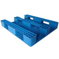 China Virgin HDPE Solid Top Rackable Pallet Forklift Large Plastic Pallets for sale