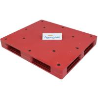 China Red Plastic Stacking Pallets Yellow Injection Moulded Plastic Pallets for sale