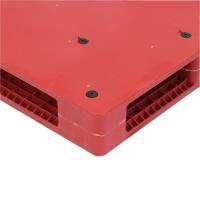 China Red Plastic Stacking Pallets Yellow Injection Moulded Plastic Pallets for sale