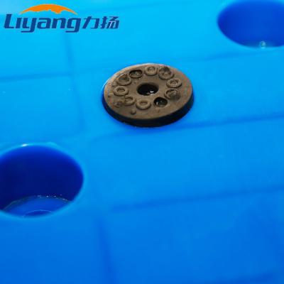 Cina Non slitti i pallet di spedizione di plastica dell'HDPE dei pallet 1000x1200mm di Eco in vendita