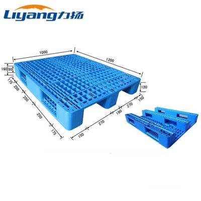 Cina Scivoli di plastica resistenti industriali dei pallet EPAL 1000X1200 dell'HDPE in vendita