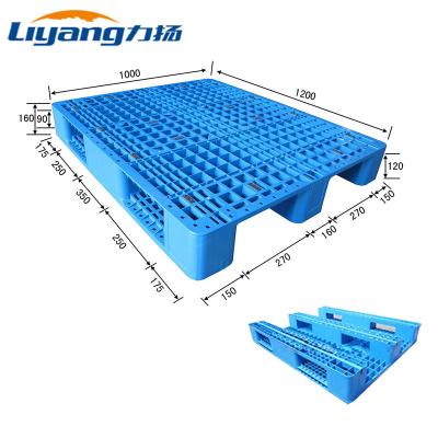 Cina Scivoli di plastica resistenti industriali dei pallet EPAL 1000X1200 dell'HDPE in vendita