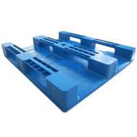 China Stackable Plastic Warehouse Pallets HDPE 1.5 Ton Dynamic Load for sale