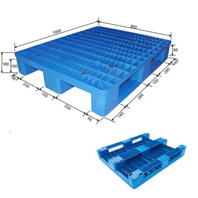 Cina Pallet di rinforzo d'acciaio dell'euro di dimensione di trasporto HDPE di plastica dei pallet in vendita