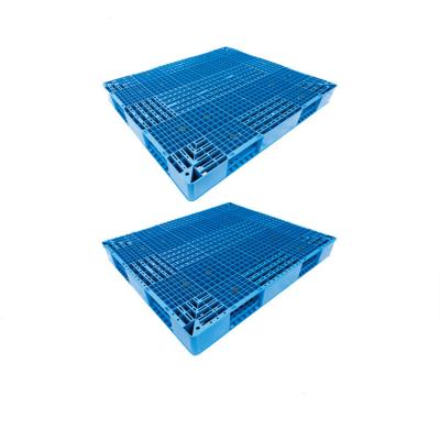 Cina Pallet di plastica del singolo HDPE laterale di griglia per alimento e trasporto in vendita