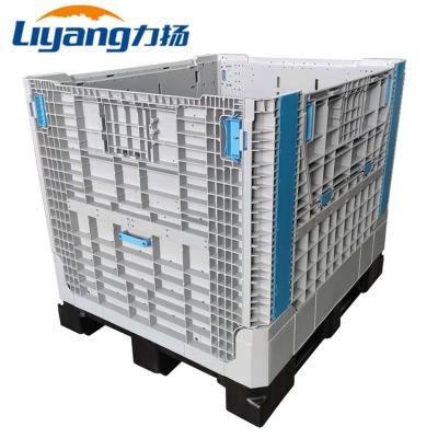 Cina Piegatura accatastabile HDPE industriale in serie del bene durevole del magazzino del forte grande euro/contenitore di pallet di plastica pieghevole/pieghevole in vendita