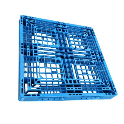 Cina Pallet di plastica di rinforzo d'acciaio resistente di plastica igienico materiale del pallet 1100*1100mm del vergine di 100% in vendita