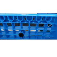 China Heavy Duty Double Sides Euro Large HDPE Plastic Pallet Stackable Reversible for sale