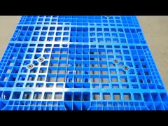 Pallet di rinforzo d'acciaio dell'euro di dimensione di trasporto HDPE di plastica dei pallet