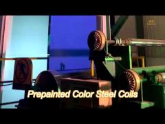 jis g3312 / gb / t 12754 / dx51d + z z60 to z27 zinc prepainted color steel coils
