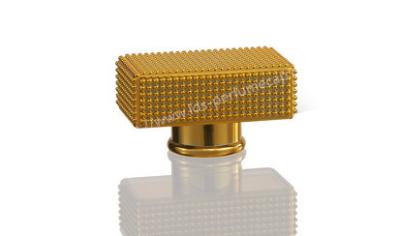 China Silver golden plastic perfume lid for sale