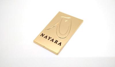 China Gold Perfume Label for sale