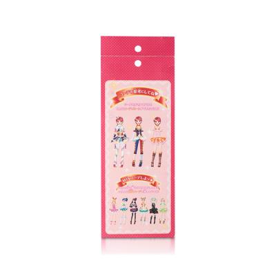 China Lvory Board Custom Card Printing Colorful Head Custom Printed Hang Tags for sale