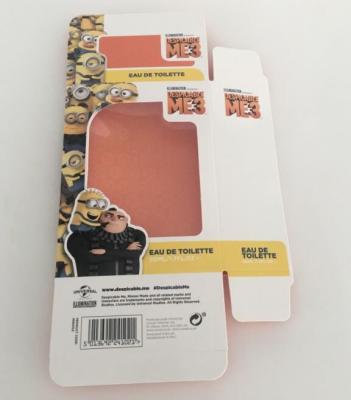 중국 명확한 PVC 창을 가진 양측 상자 장난감 접히는 수송용 포장 상자 인쇄 판매용