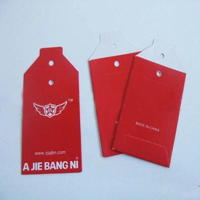 Cina La carta su ordinazione di PMS che stampa la caduta bianca di Kraft della carta di regalo del cartone etichetta lo spessore di 1mm in vendita
