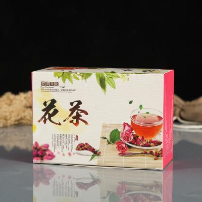 Cina Tè profumato del cartone del cartone bianco che imballa stampa amichevole di PMS di Eco in vendita
