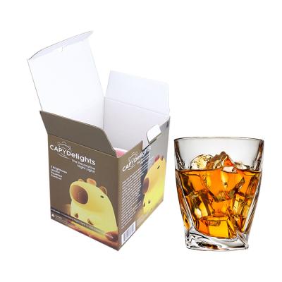 China Persoonlijke roestvrijstalen thermosbeker Papier verpakkingsdoos Glas keramische mok gegolfde doos Herbruikbare Home Office verpakking voor bekers for sale