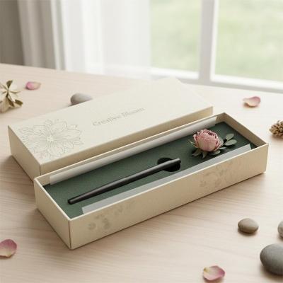 China Custom Acceptable Pen Packaging Box With Songe Insert Paper Packaging Box Suitable For Flower Packaging Box Requirements for sale