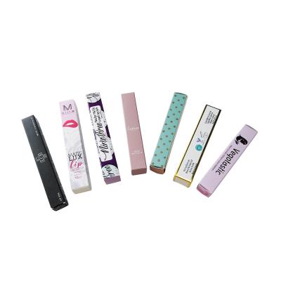 Cina Rossetto che imballa la scatola d'imballaggio cosmetica di piccola delle scatole di carta stampa di logo in vendita