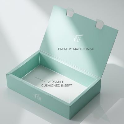 China Foldable Tuck End Cardboard Cosmetic Box Frosted Serum Dropper Bottle Packaging for sale