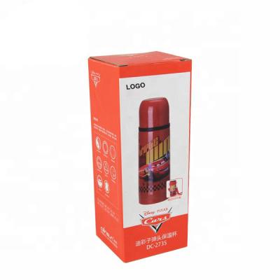 China Recyclable Pantone Color Folding Paper Box For Water Bottle for sale