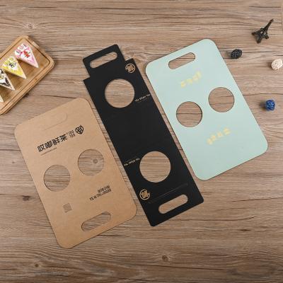 China Unique Custom Coffee Packaging 4 Cup Carrier For Coffee Cup Holder for sale