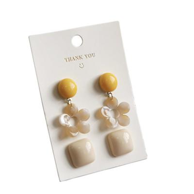 China Thick Paper Custom Jewelry Display Cards Paper Card Printing For Jewelry Display Package for sale