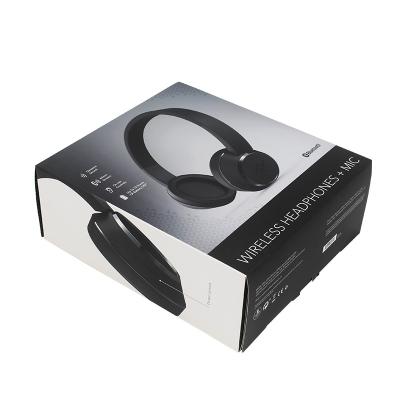 China 350GSM Ivory Card Custom Printed Paper Boxes For Earphone Package for sale