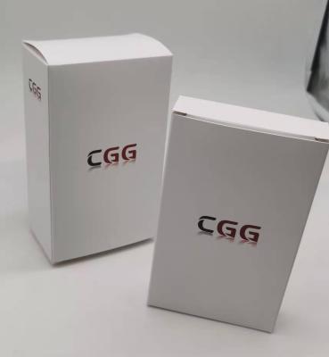 China 300g 350g White Cardboard Matte Lamination Paper Packaging Box For Cosmetic for sale
