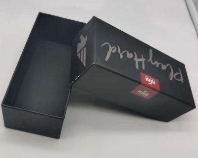 Китай УЛЬТРАФИОЛЕТОВАЯ покрытая подарочная коробка картона серого цвета 1200G с крышкой и дном продается