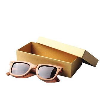 China Cardboard Glasses Paper Packaging Box Lid And Bottom Type Printed Customized Logo for sale