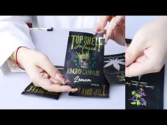 Timbratura d'argento d'imballaggio di carta del cartone della carta della scatola del tè riciclabile