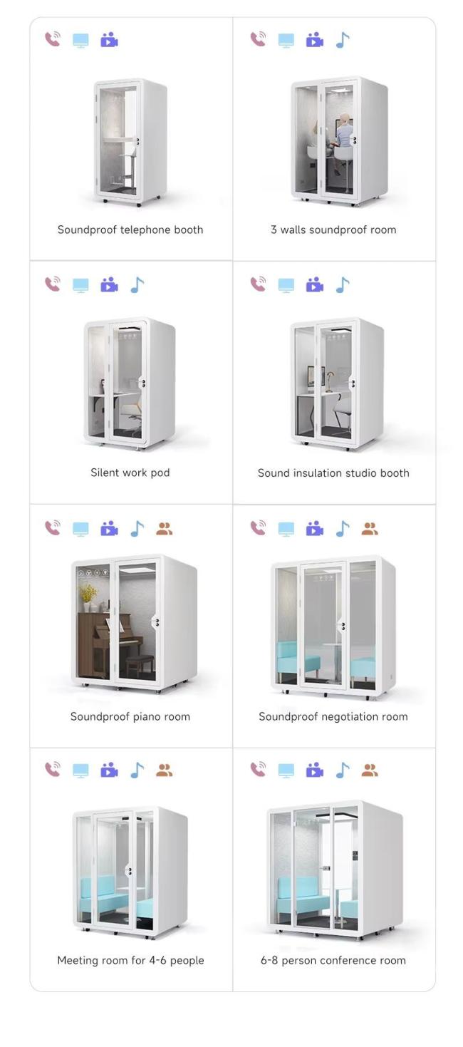 Premium Quiet Work Cabin for Enhanced Focused Sessions