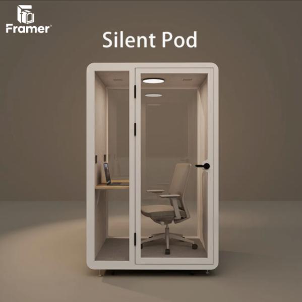 Quality Customizable Single Person Pod Compact Portable Office Pods Adjustable for sale