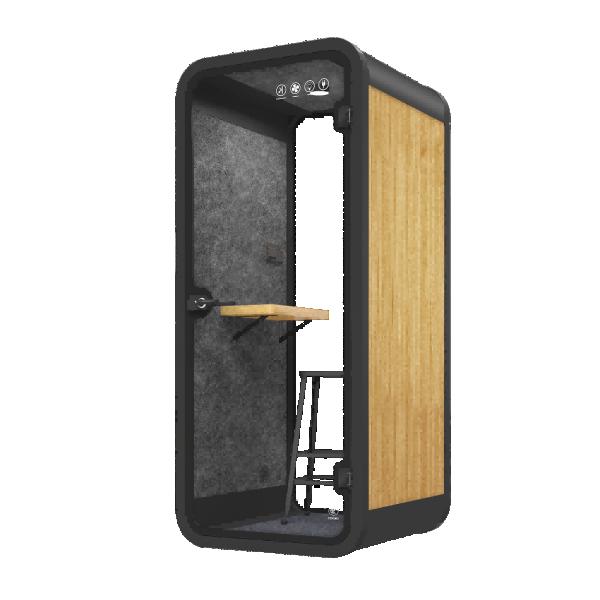 Quality Extendable Workplace Phone Booth Modern Private Phone Booth For Office for sale