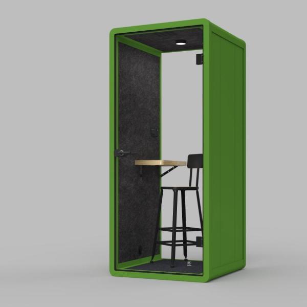 Quality Customized Mobile Office Pods Modular Acoustic Office Pod With A Hidden Frame for sale