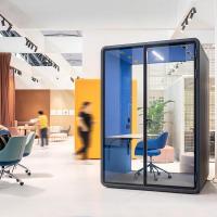 Quality Modular Soundproof Study Pod Acoustic Library Study Pods Customized for sale
