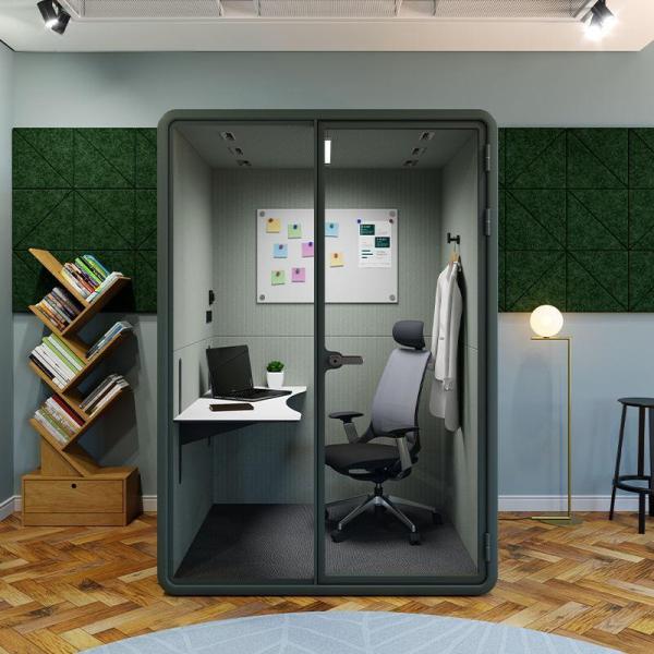 Quality Modular Soundproof Study Pod Acoustic Library Study Pods Customized for sale