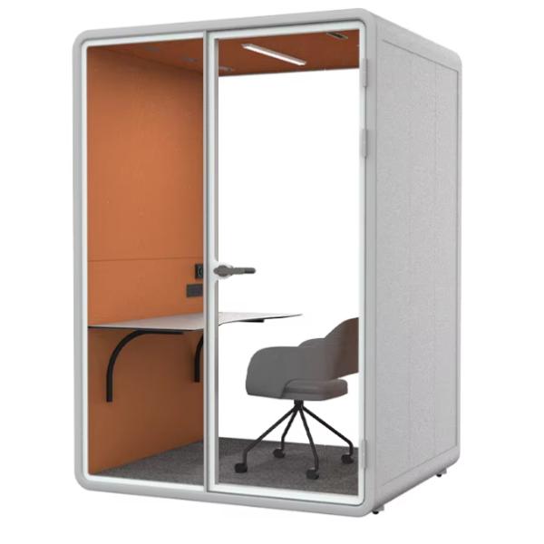 Quality Acoustic Single Person Pod 220V Phone Booth For Office Employees for sale