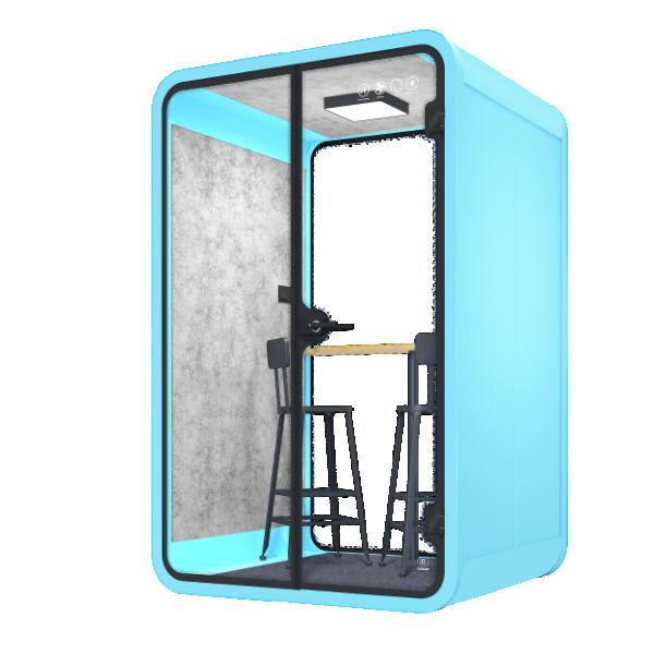 Quality Modern Meeting Room Pods Multiple Color 2 Person Phone Booth for sale