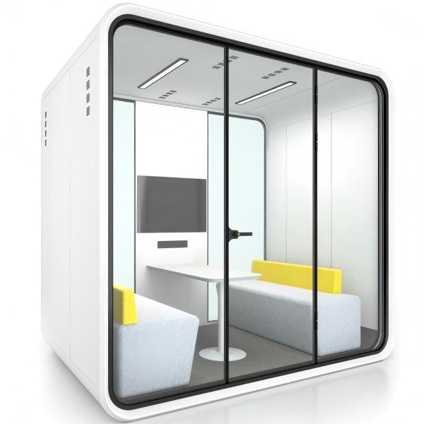 Quality Flexible Meeting Pod Steel Structure Movable Office Pods For Any Office Layout for sale