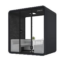 Quality Customized Workspace Phone Booth 4 Person Acoustic Work Pod Minimalist Style for sale