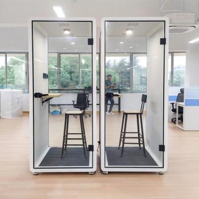 China Acoustic Room Privacy Booth Modern Soundproof Call Booth 100V - 240V for sale