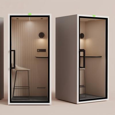 China Prefab Indoor Office Pod Customized Home Office Pod 220V Color Optional for sale