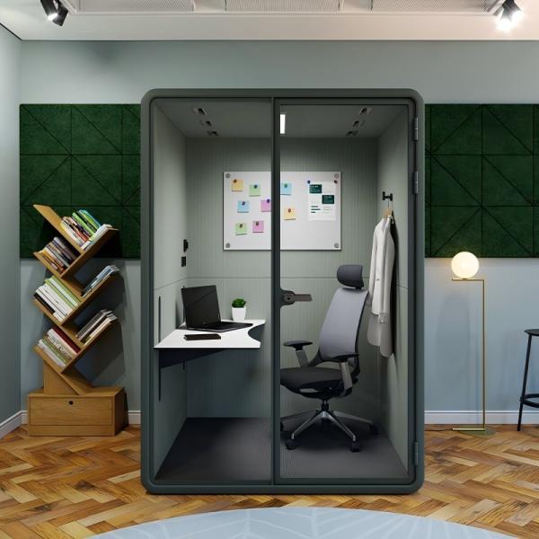 Quality Thickened Silent Box 52W Meeting Office Pods Multifunction With A High for sale