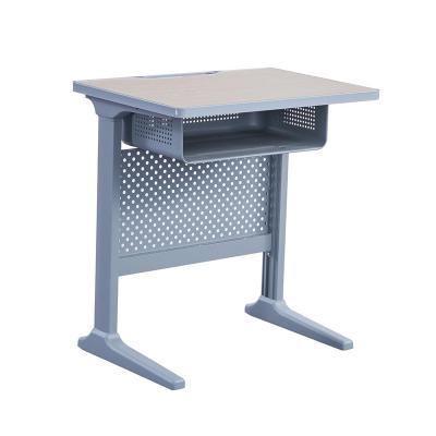 China Single Student Desk And Chair Set Aluminum Classroom Table And Chair Set Fixed Height for sale