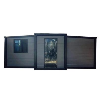 China 30ft Sloping Roof Expandable Folding House with 56m² Building Area, Fully Galvanized Steel Structure, and Customizable 3 Bedroom Layout for sale