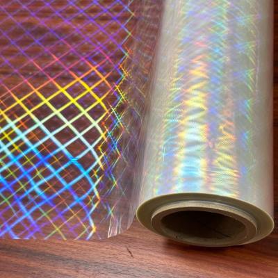 Cina Proof di umidità di pellicola di plastica olografica trasparente per imballaggi regalo / artigianato in vendita