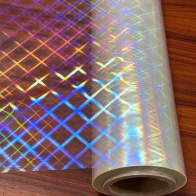 Cina Proof di umidità di pellicola di plastica olografica trasparente per imballaggi regalo / artigianato in vendita